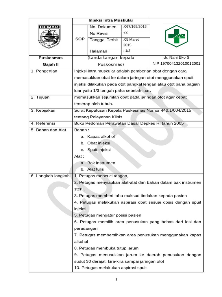 Contoh Sop-Tim Pendamping - New | PDF