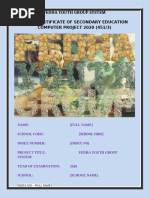 KCSE 2022 - Nekta Management System | PDF | Microsoft Access | Databases