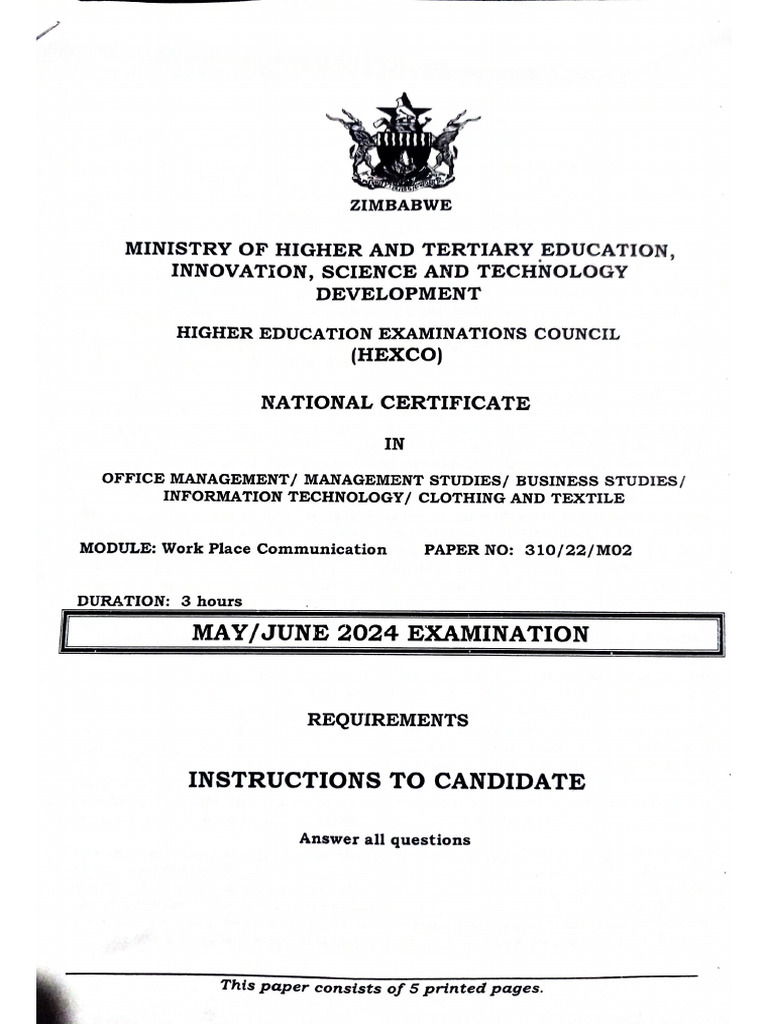 Communication 1 | PDF