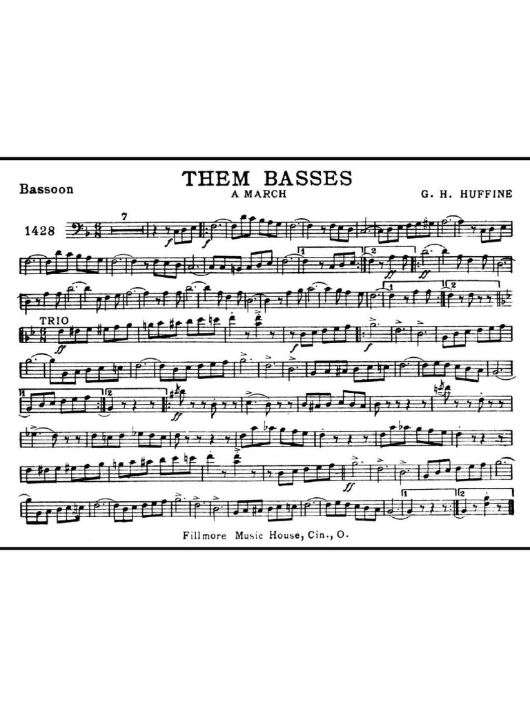 Them Basses Basoon | PDF