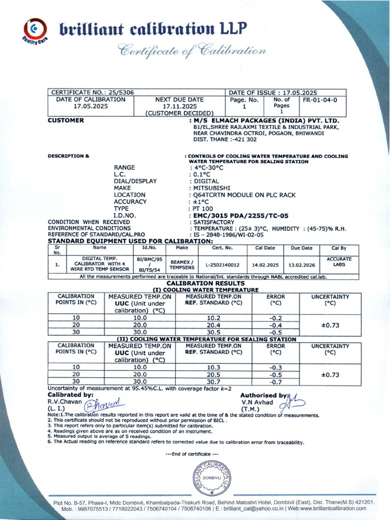 Elmach 2255 TC05 - 0001 | PDF