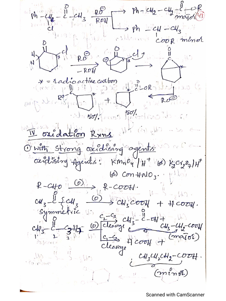 Iit Carbonyl Comp Notes-2 | PDF