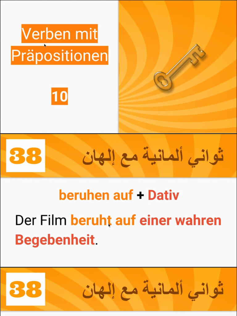 2 - Prapositionen Mit Verb | PDF