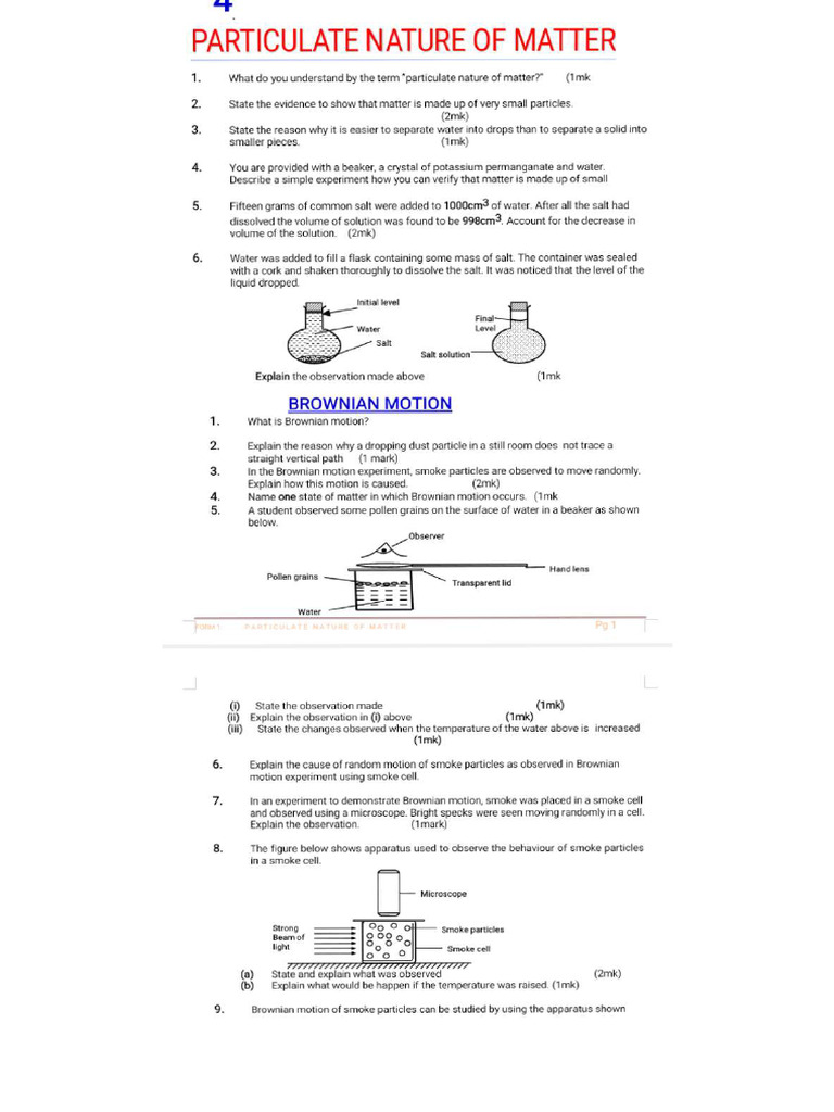 F1 Physics December Holiday Assignment | PDF