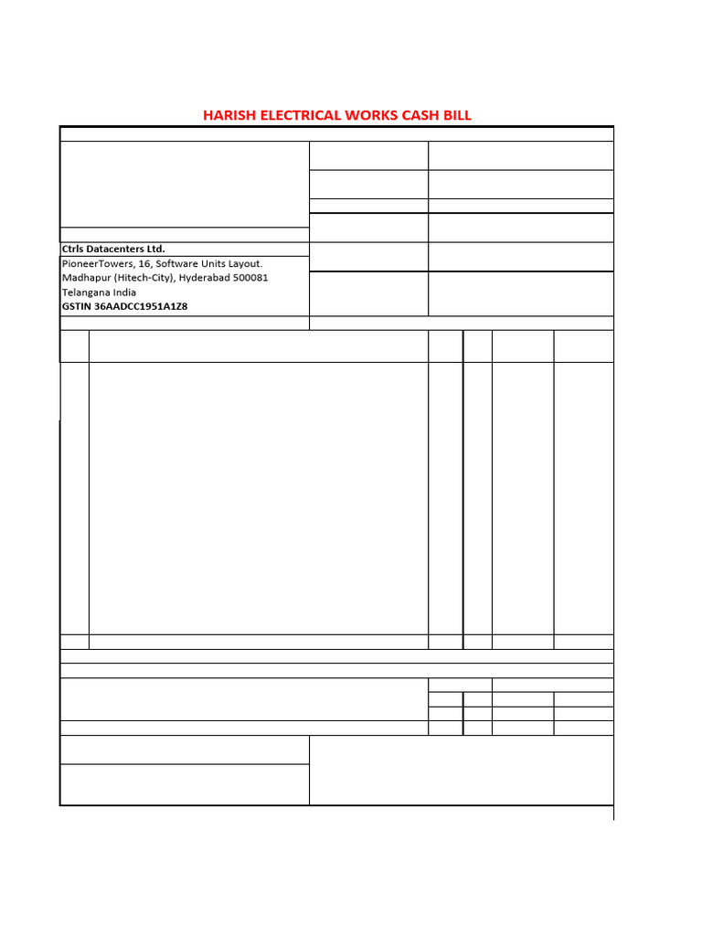 Cash Bill 23 | PDF
