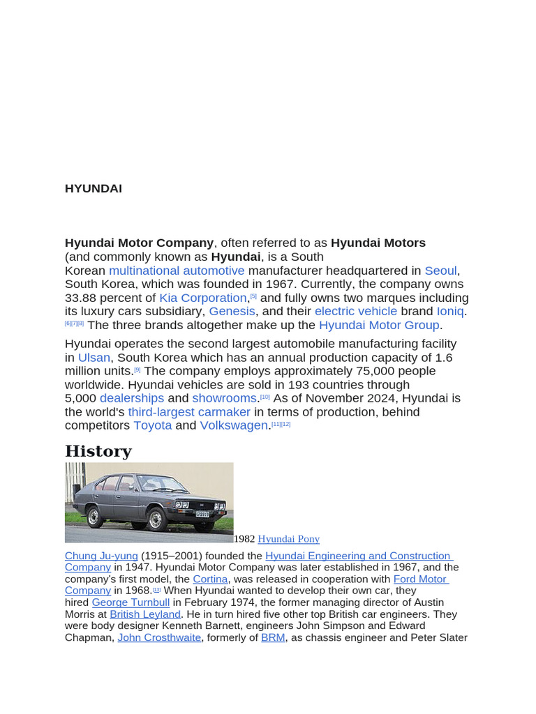 HYUNDAI | PDF | Transport | Vehicle Technology