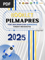 Buku Pedoman Pilmapres 2025 | PDF