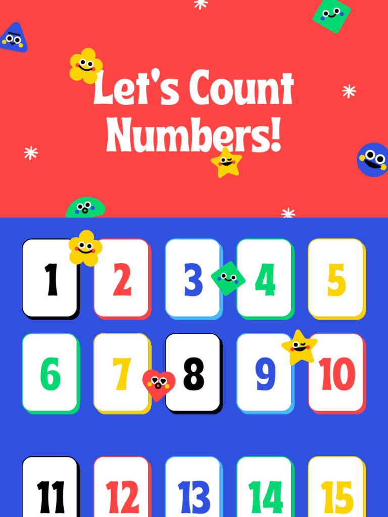 Let's Count Numbers! | PDF