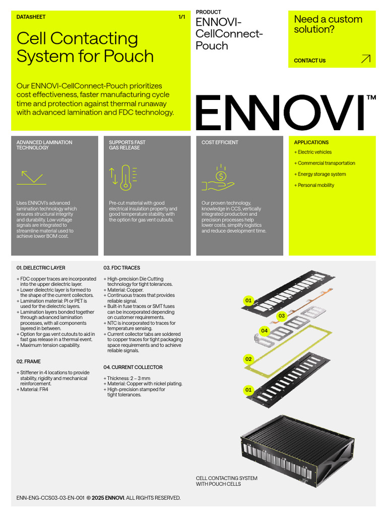 Cell Contacting System Pouch 2 | PDF | Dielectric | Fuse (Electrical)