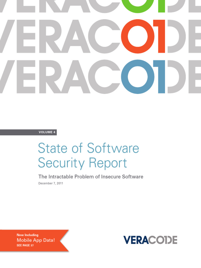VERACODE-SOSS-V4 | PDF | Computer Security | Security
