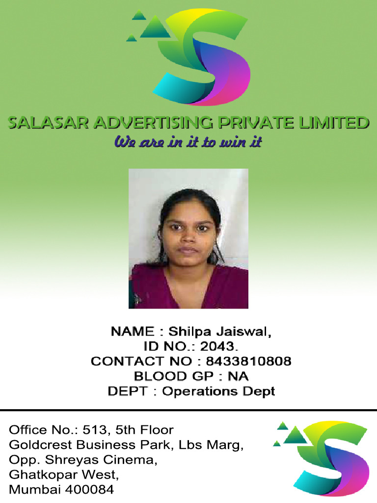 1 Id Card | PDF