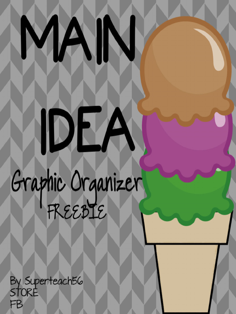 MainIdeaGraphicOrganizerFREEBIESPECIALEDUCATION 1 | PDF