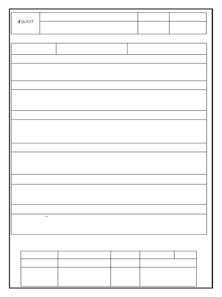 QUXAT. F. 69. Incident Report & CAPA Form | PDF