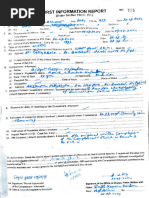 Kenya Police Abstract Form | PDF