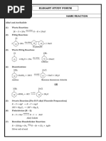 Key Reactions in Class XII Chemistry | PDF | Amine | Chemical Substances