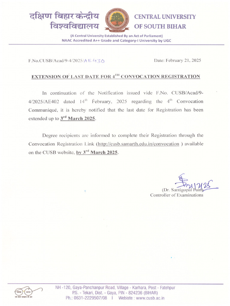 4th Convocation | PDF