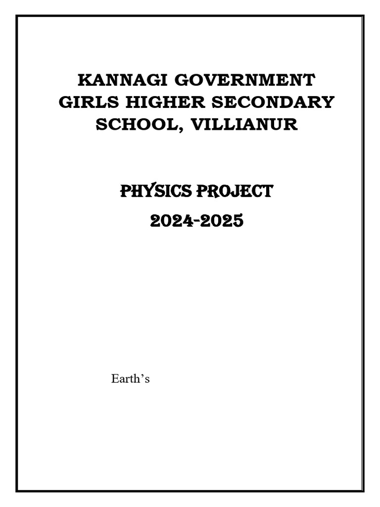 Magnetic - Physics - Final | PDF | Earth's Magnetic Field ...