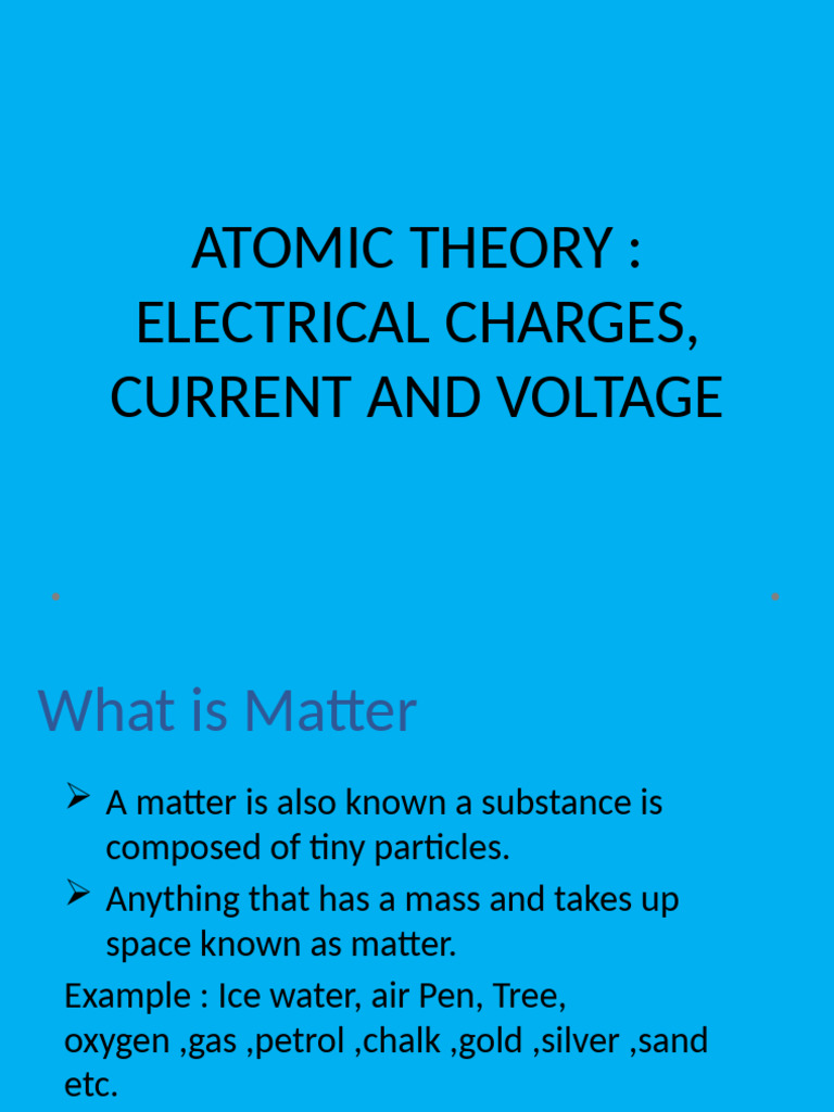 Basic Atomic Theory Pdf Atoms Atomic Nucleus