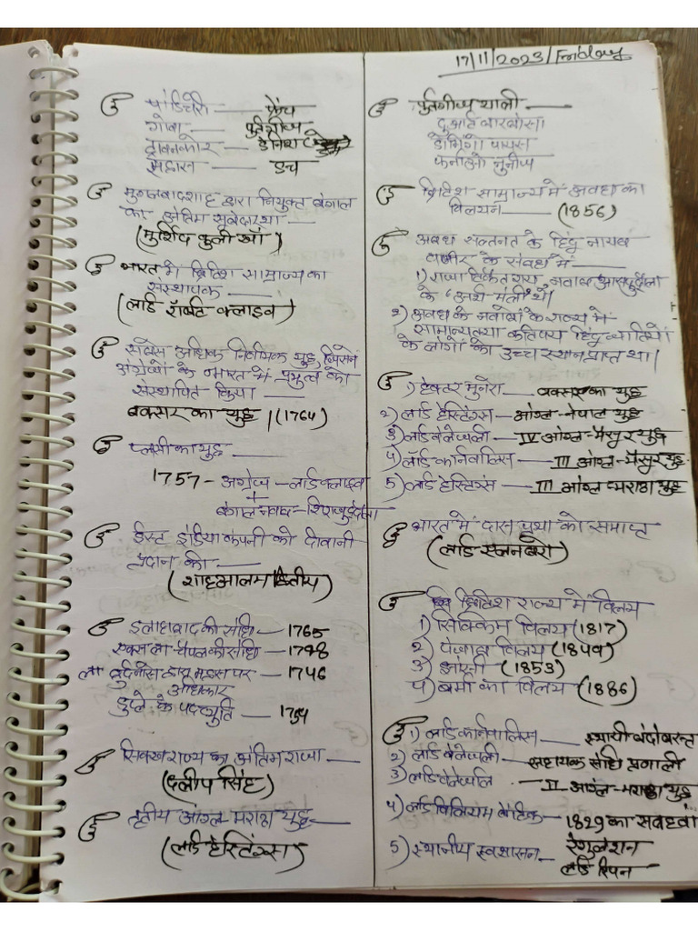 Test Based Short Notes | PDF