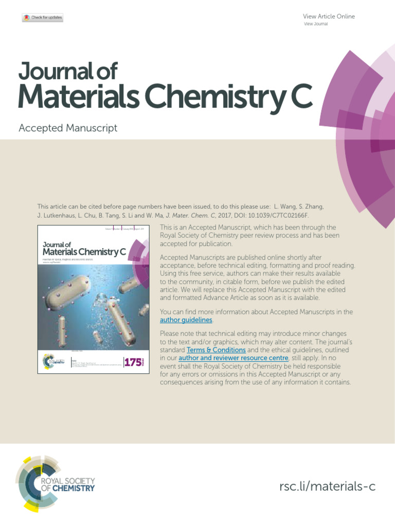 Wang2017 - All Nanoparticle-Based P (MMA-AA) - TiO2 One-Dimensional ...