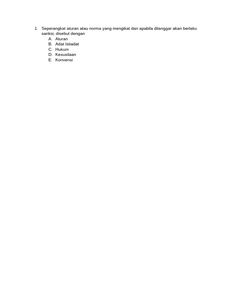 TKB Substansi Hukum | PDF