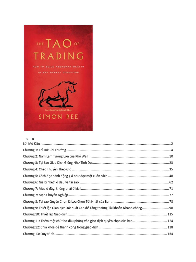 Đạo Của Giao Dịch-Simon Ree | PDF