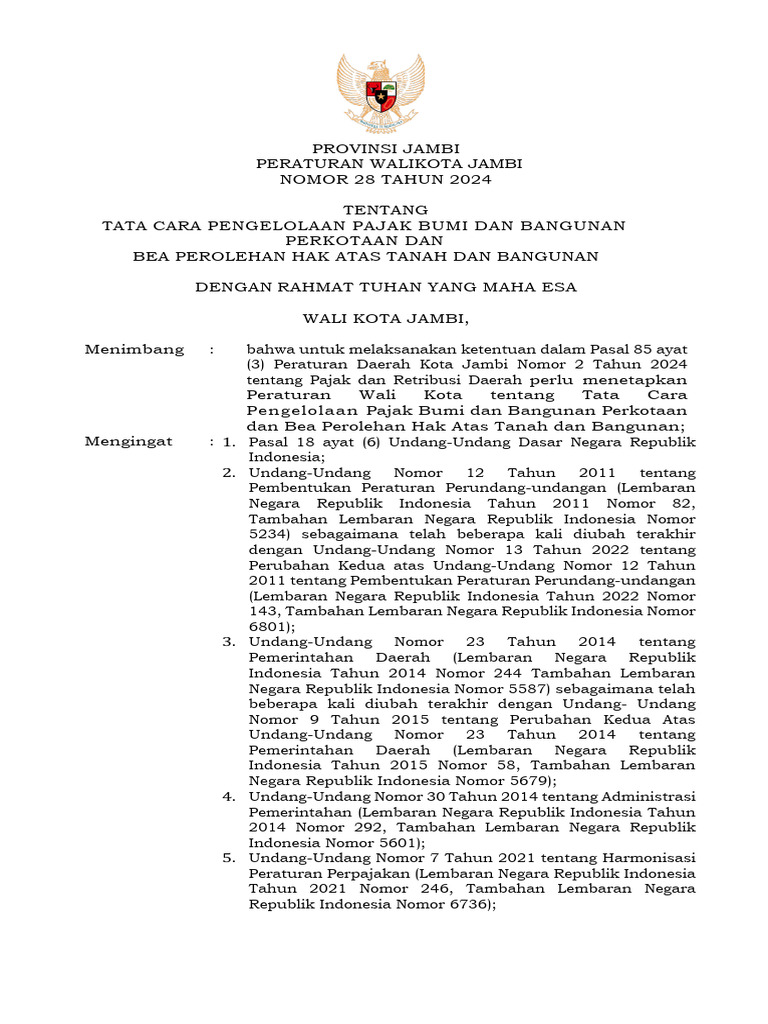 Pbb Dan Bphtb 2024 | PDF