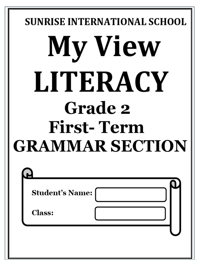 2nd Grade Grammar and Writing Guide | PDF | Sentence (Linguistics ...