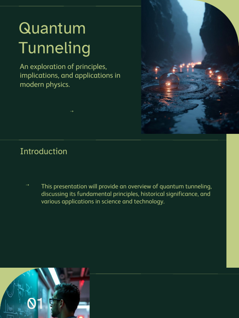 Quantum Tunneling (1) .PPTX - 20250606 - 172438 - 0000 | PDF | Quantum Tunnelling | Quantum ...