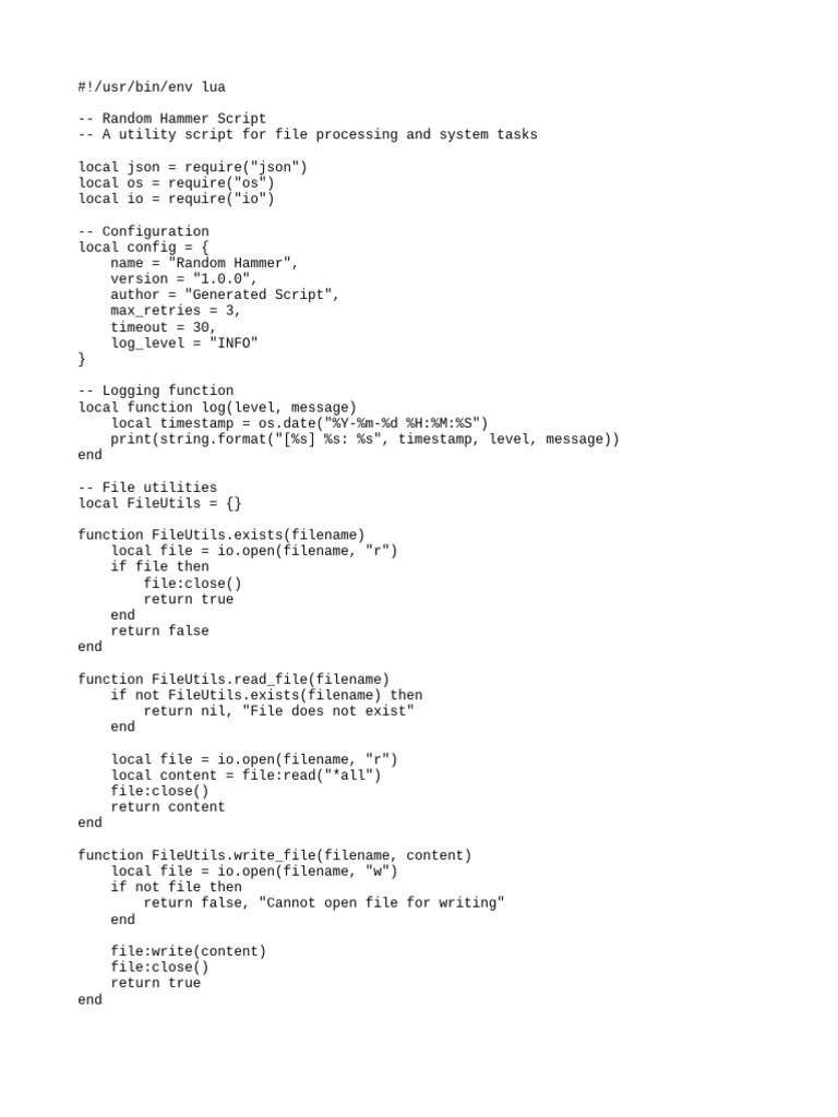 lua_hammer_script ejuecuceefuefuecurfirfifri | PDF | Computer Data | Computer Programming