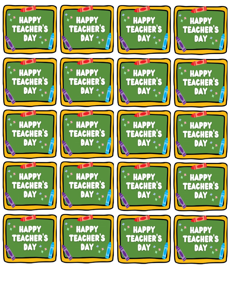 Happy Teachers Day | PDF