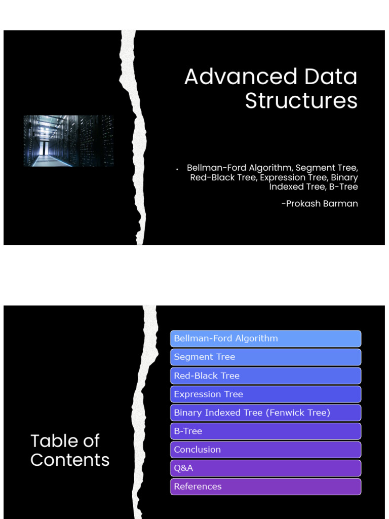 Advanced Data Structurer | PDF | Algorithms And Data Structures | Combinatorics