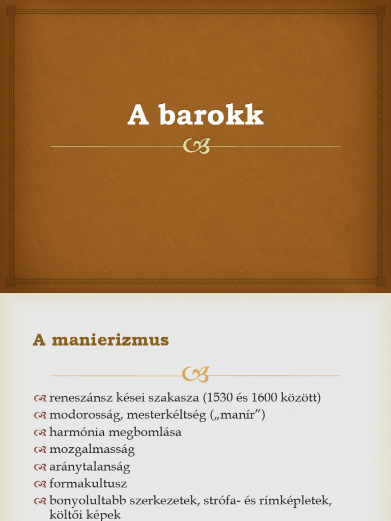 Barokk | PDF