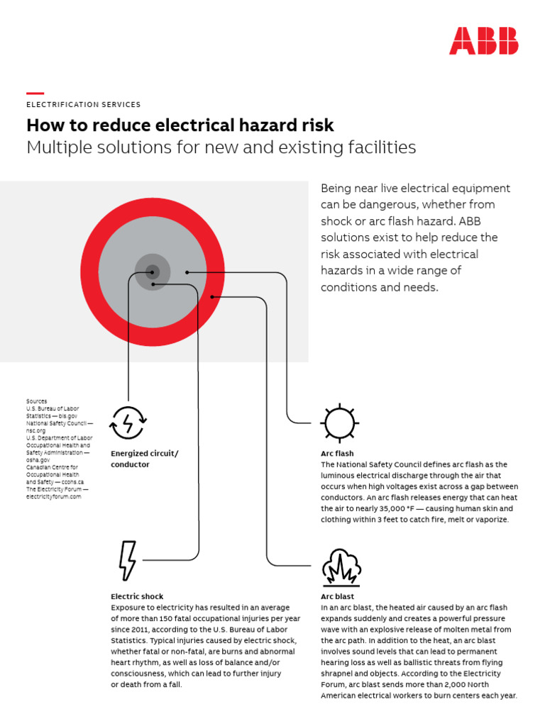 Reduce Electrical Hazard Risks | PDF | Electric Arc | Electrical Components