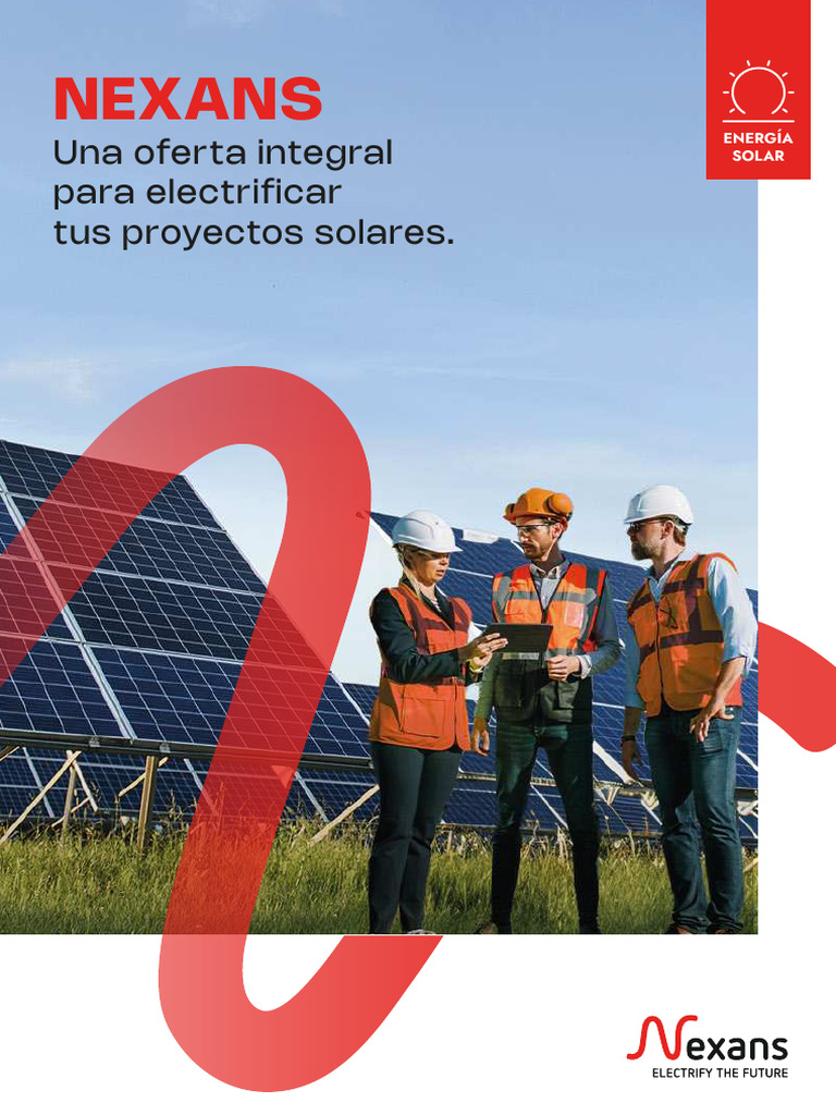 Brochure - Oferta Solar Nexans 2025 | PDF | Energía solar | Economias