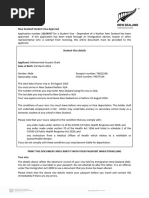 INZ1224 Visitor Visa Declaration Form | PDF | Travel Visa | Immigration