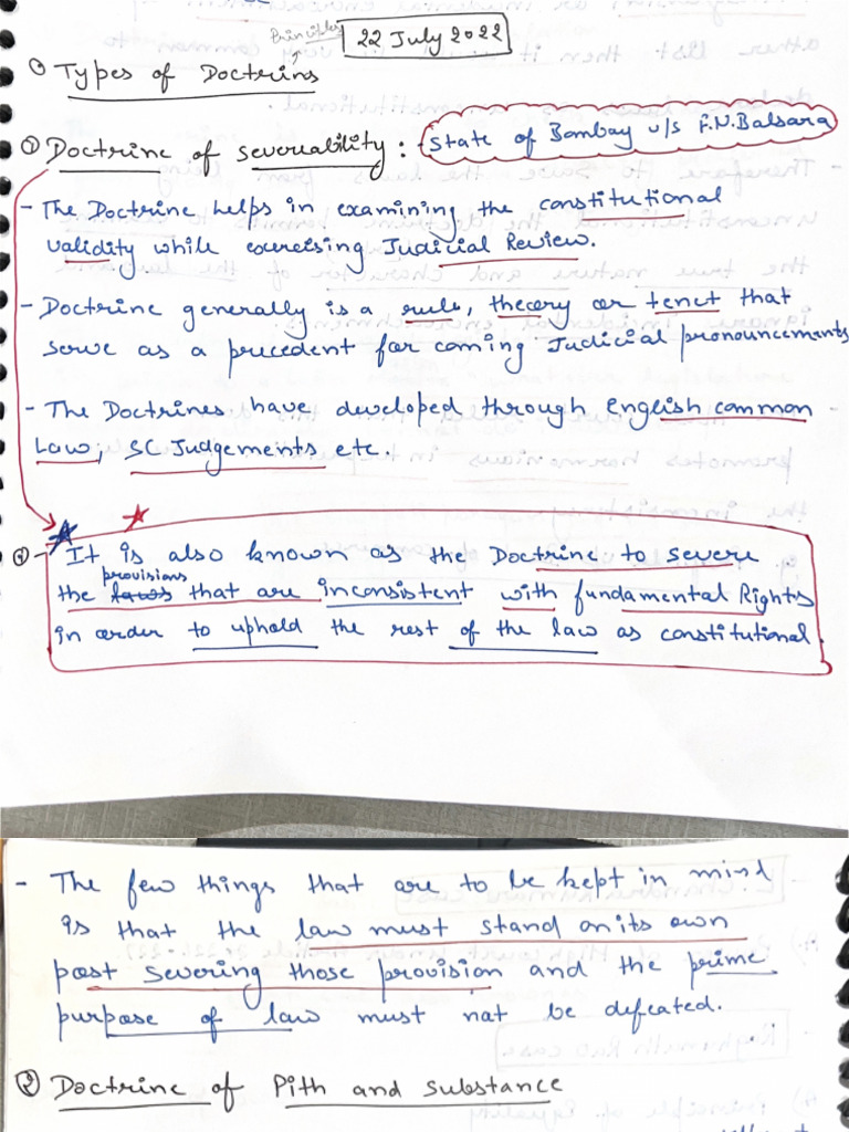 Types of Doctrine | PDF