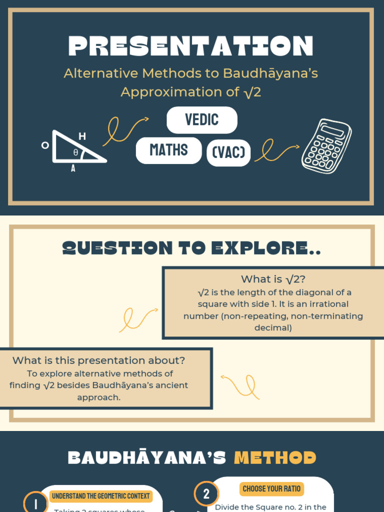 Vedic Maths Presentation | PDF | Square Root | Numbers