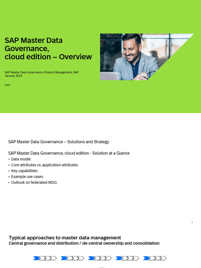 SAP Master Data Governance, Cloud Edition (Overview) | PDF | Data Quality | Cloud Computing