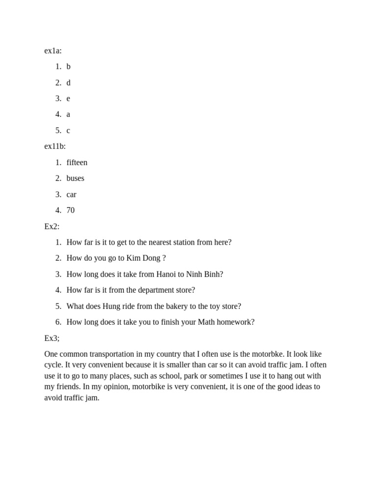 HW Lesson (16) Vu Duc Trong | PDF