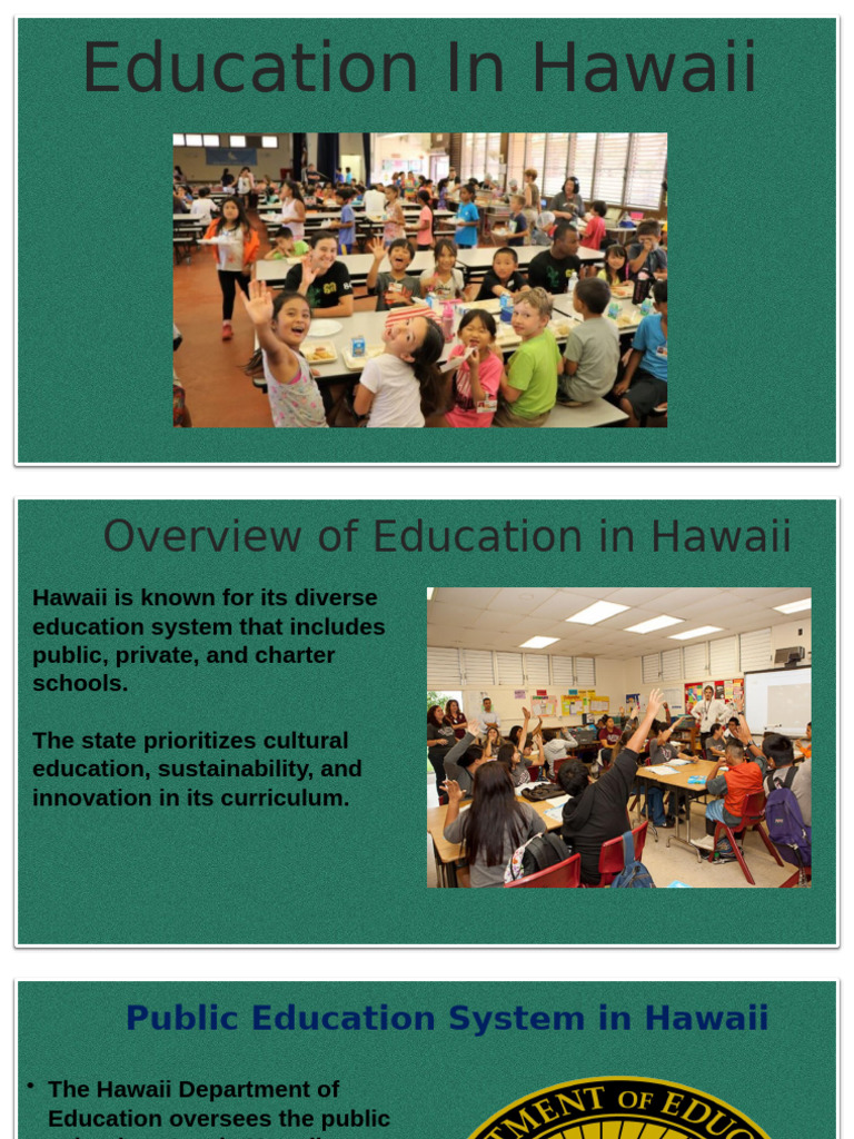 Education in Hawaii Stat 2 | PDF