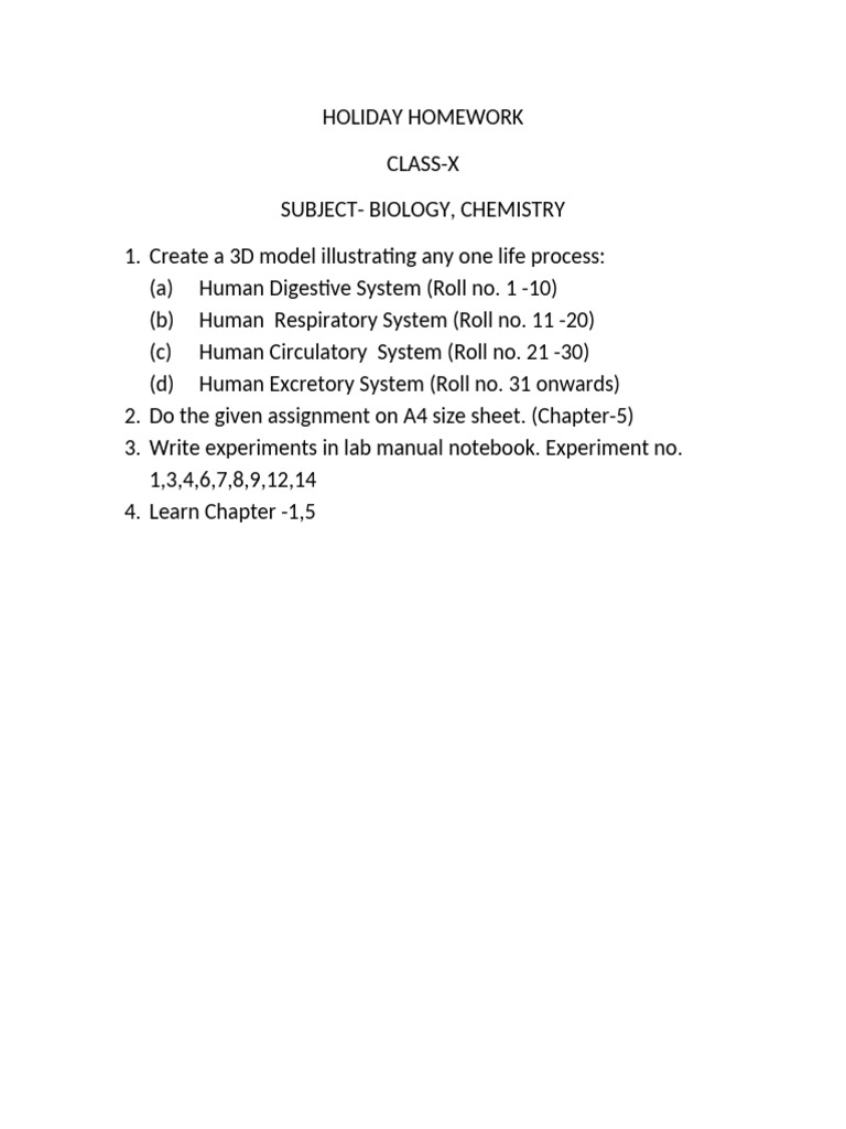 58ed949cc1d34906da2f2886309e8c4a961275317_HOLIDAY HOMEWORK | PDF