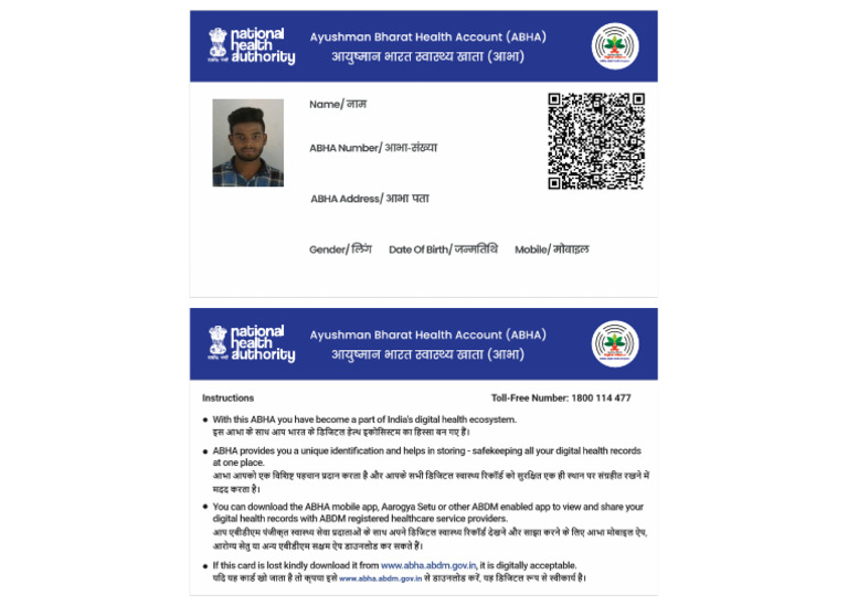 Abha Card | PDF