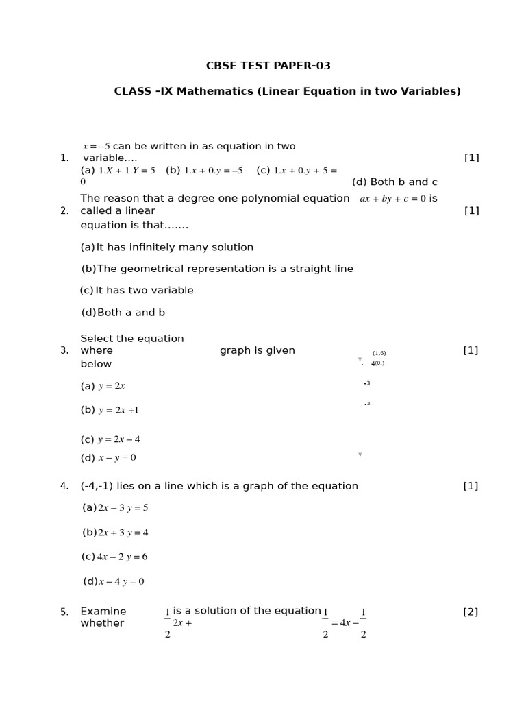 Two Variable | PDF | Equations | Variable (Mathematics)