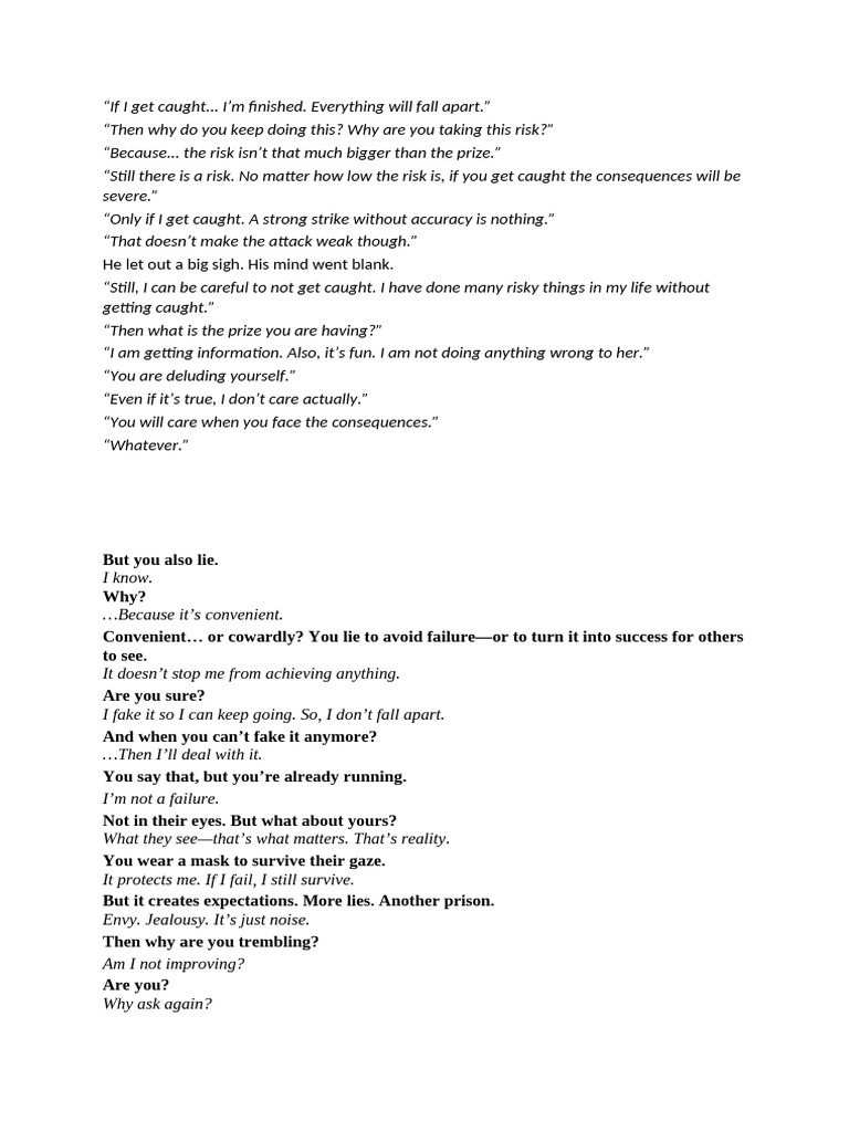 Walking Draft Scene | PDF