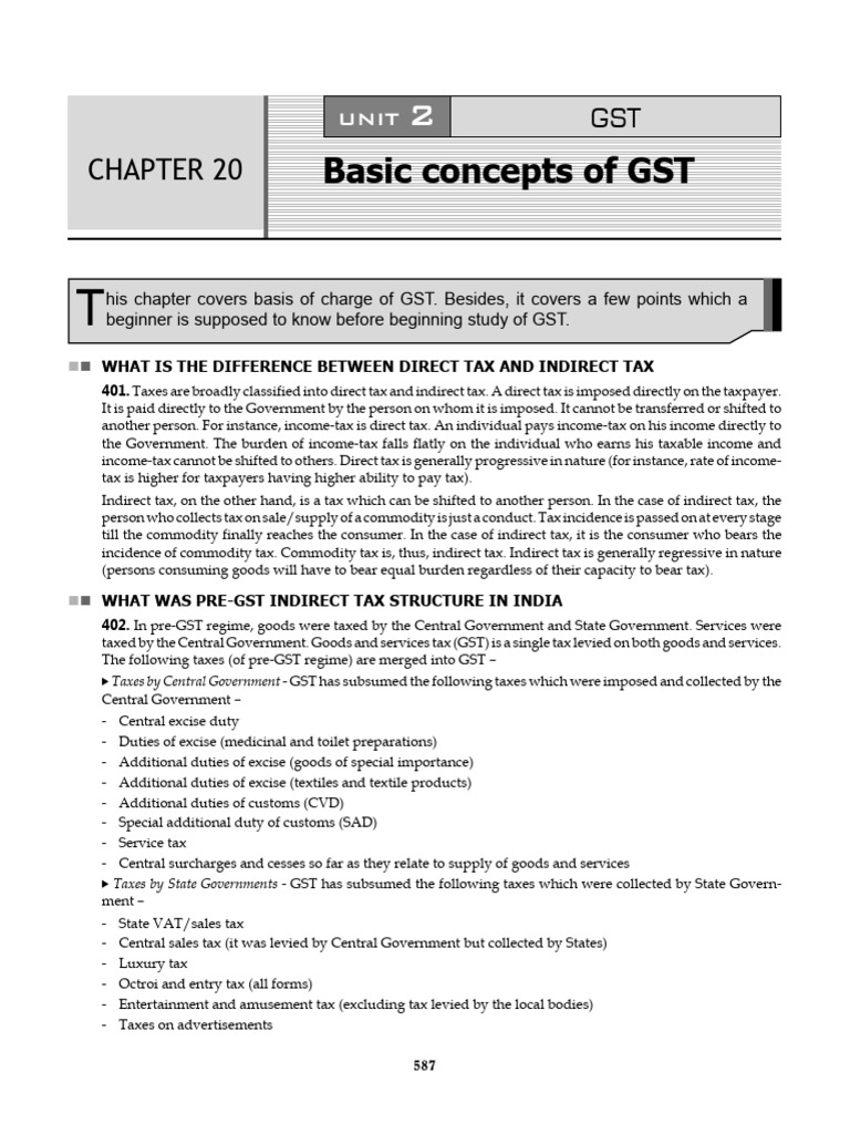 GST Taxmann - 1 | PDF | Taxes | Value Added Tax