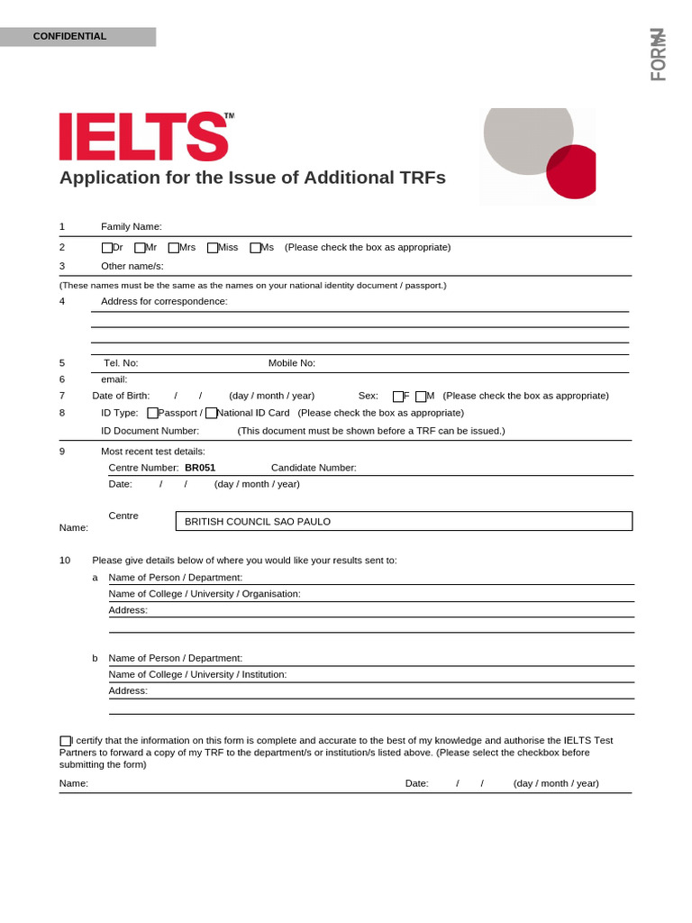 2016 Application For The Issue of Additional Trfs | PDF