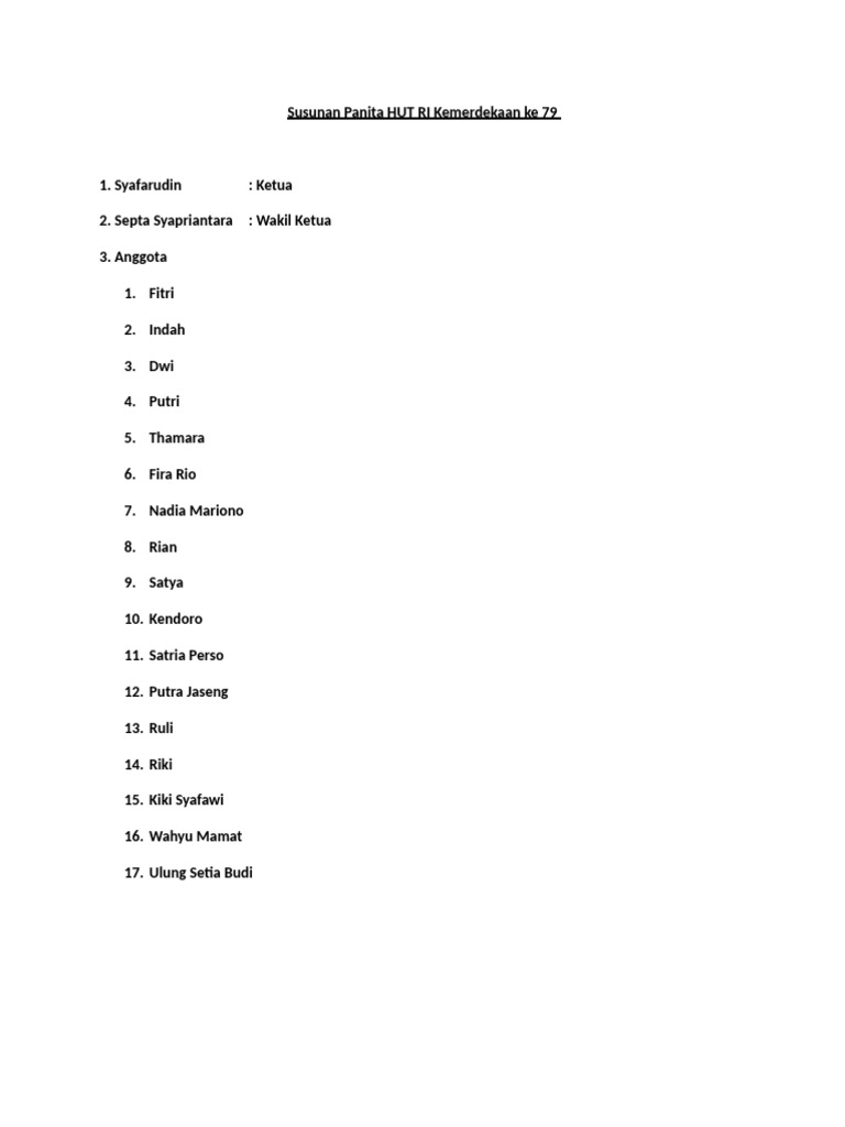 Susunan Proposal | PDF