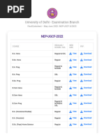 Delhi University Exam Syllabus 2025 (Declared) - DU Exam Syllabus | PDF ...