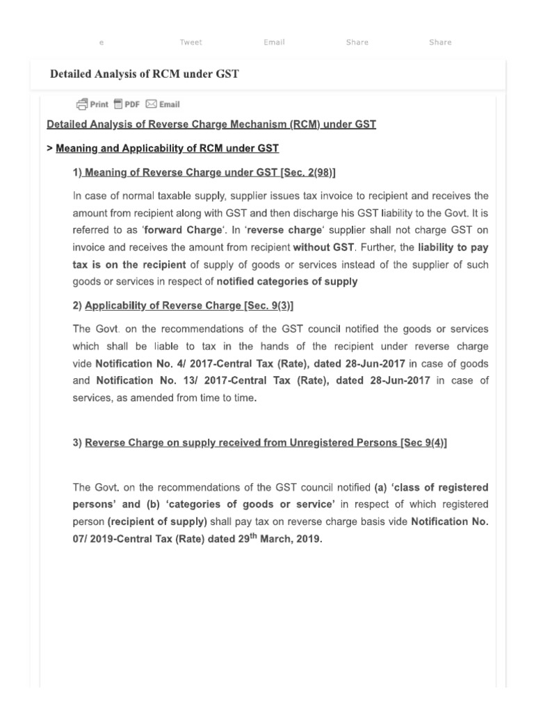 Detailed Analysis of RCM | PDF